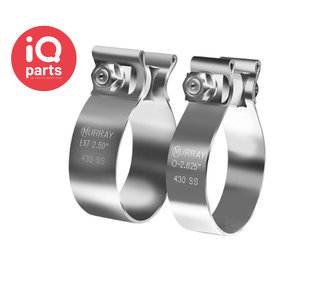 Murray EXT Series Exhaust Clamp | Aluminized Steel | IQ-Parts-Shop