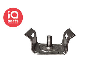 Mounting Brackets with flared legs | single bolt | AISI 200/300 | IQ ...