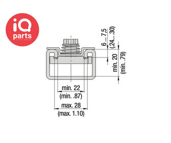 STAUFF Channel Rail Adapter Standard Series | Metric | Type CRA | IQ ...