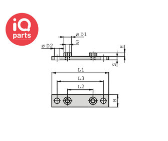 STAUFF Weld Plate Elongated Heavy Series | Type SPAL-DUEB | Metric | IQ ...