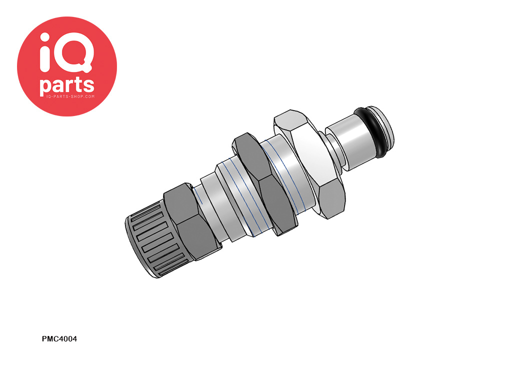 CPC-PMC4004 / PMCD40 | Coupling Insert | Acetal | PTF Nut 6.4 / 4.3 ...