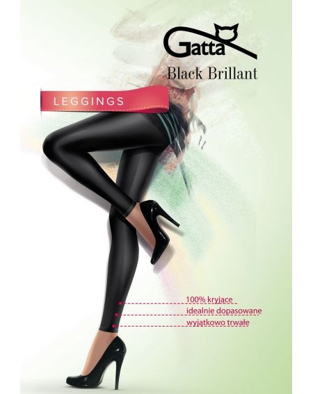 GATTA | Black Brilliant glanzende stretchlegging | Nu 10% korting ...