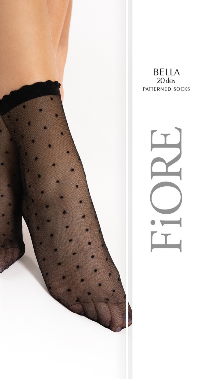 FIORE | Bella 20 pantykousjes met stippen | Nu 10% korting! - SOSHIN.nl