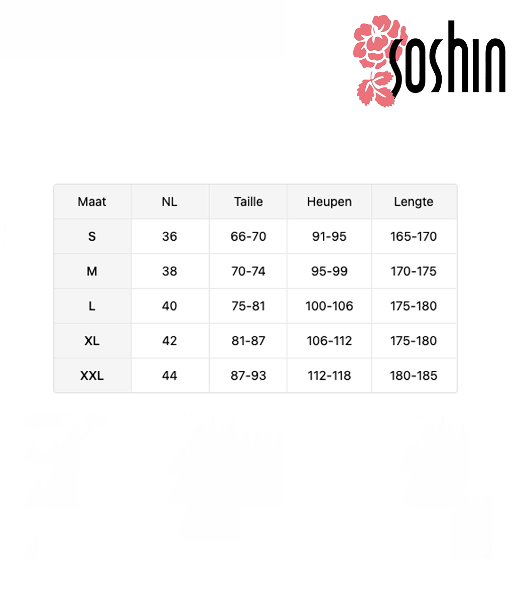 SOSHIN | Julia zwarte hoge nylon slip | Nu 10% korting! - SOSHIN.nl