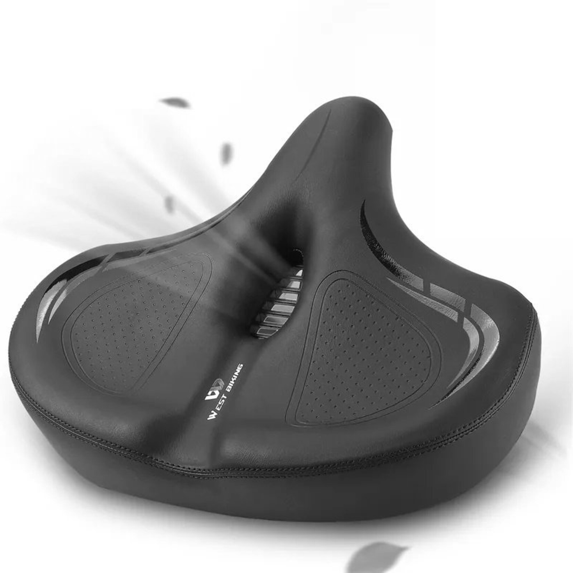 Fietszadel City Comfort Extra breed XXXXL Fietszadel Tegen Zadelpijn ...