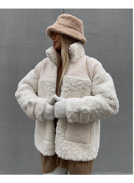 Winterjas dames Parka met bontkraag - Leather City