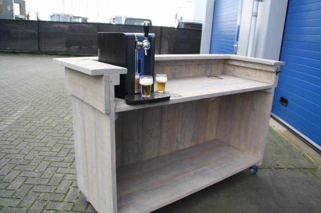 Toog & Tapkasten van steigerhout - Maatwerk Steigerhout