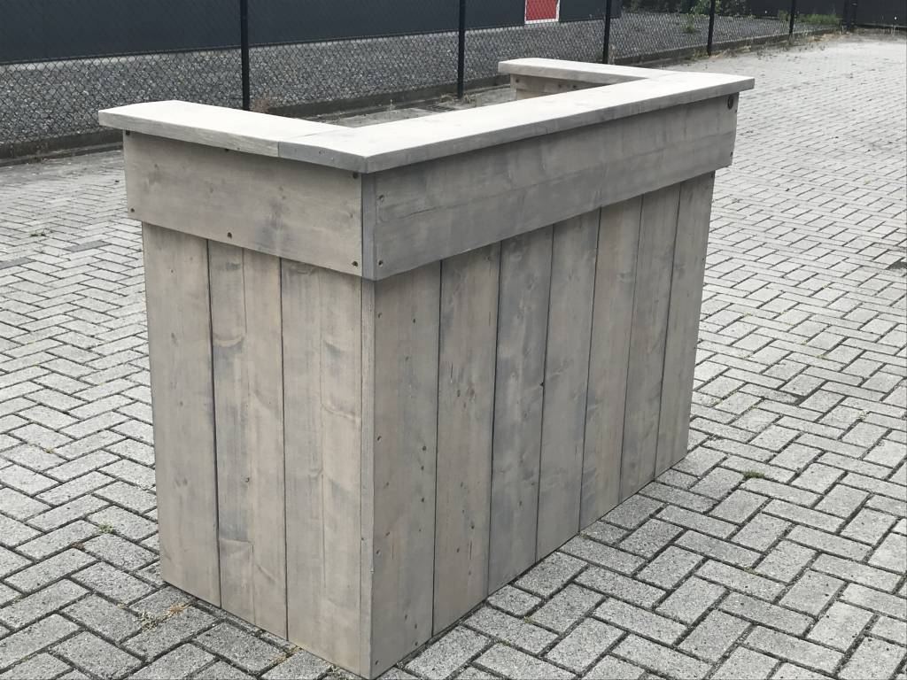 Bar / Balie / Toonbank van steigerhout - Maatwerk Steigerhout