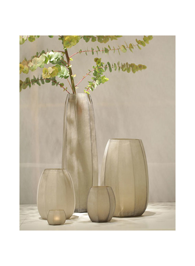 Vase Koonam M | smoke grey - NU PUUR & GROEN B.V.