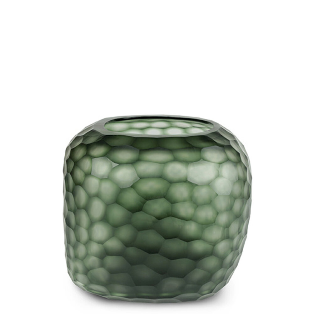 Vase Somba L | Light Steel Gray / Black Steel Gray - NU PUUR & GROEN B.V.