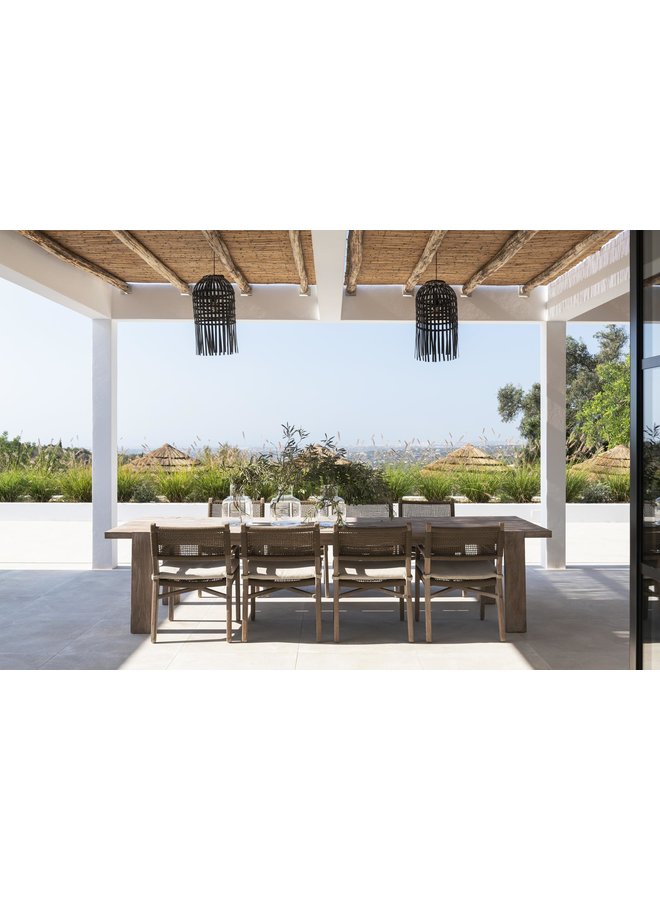 Table Maximus | Teak Natural Grey - NU PUUR & GROEN B.V.