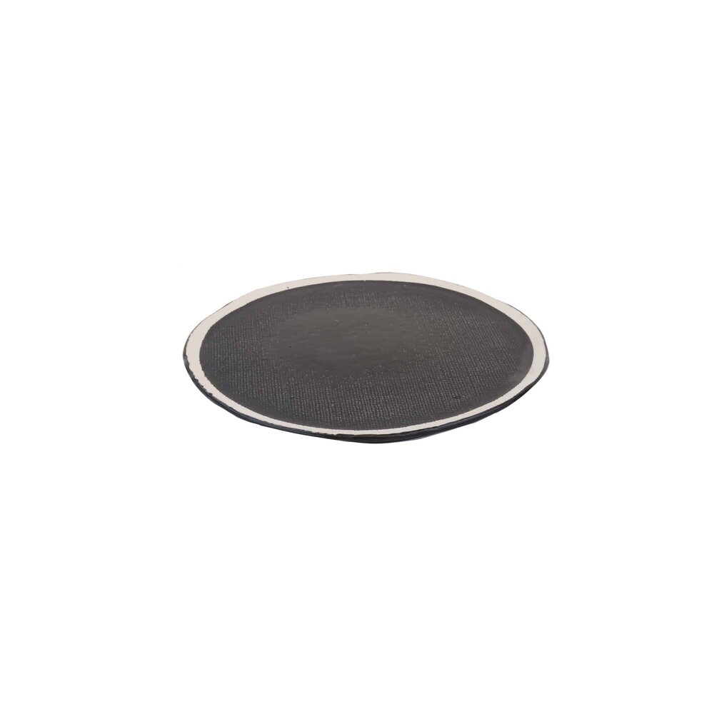 Bob Plate Flat Ø 24 | Black - NU PUUR & GROEN B.V.