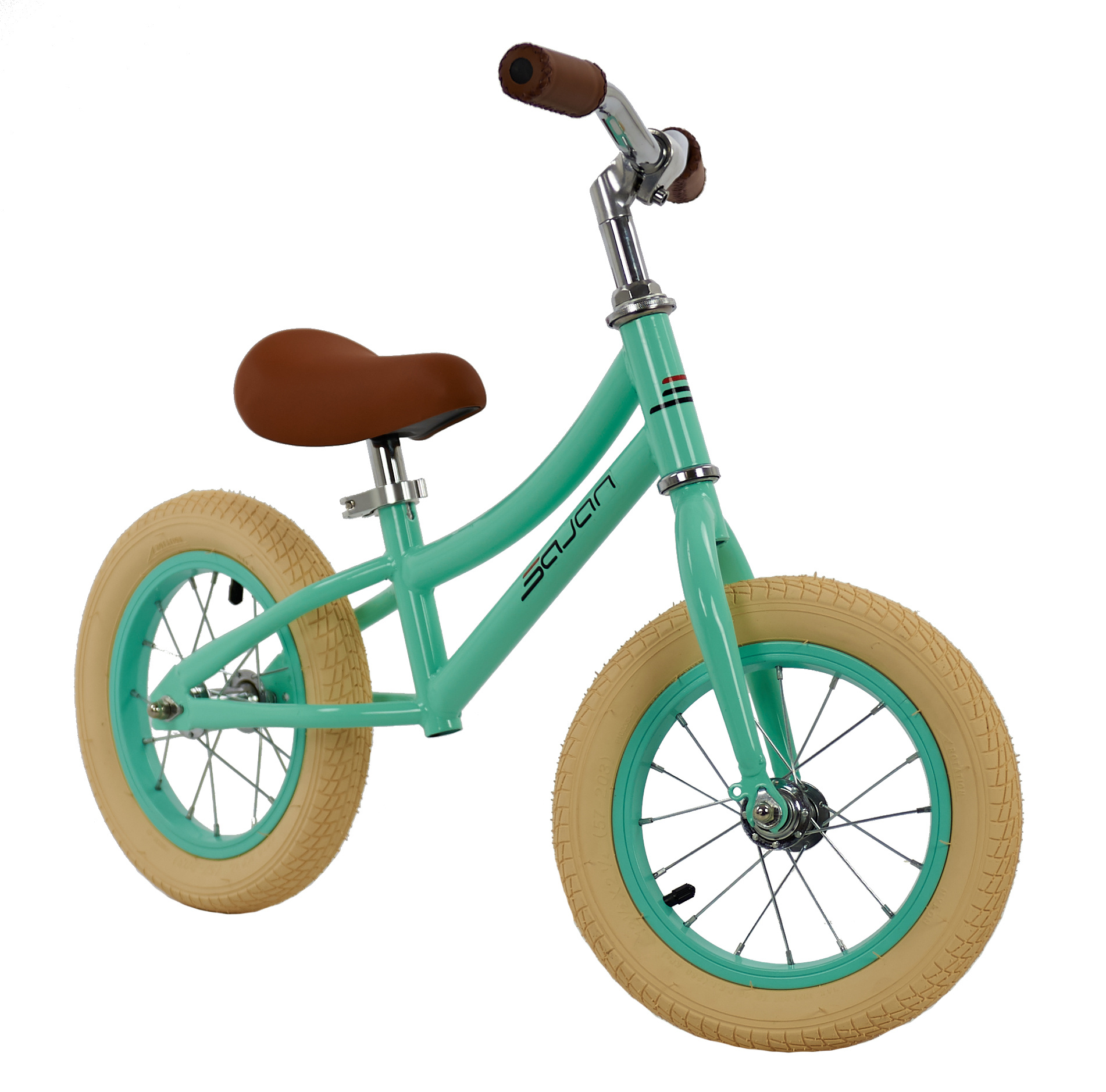 Sajan - Loopfiets - Luchtbanden - Mint-Groen - Loopfiets 2 jaar ...