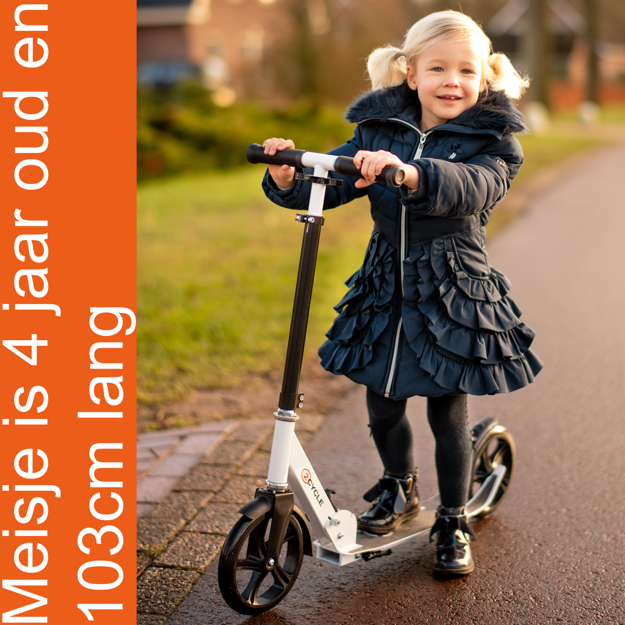 2Cycle Step - Aluminium - Grote Wielen - 20cm -Turquoise kopen ...