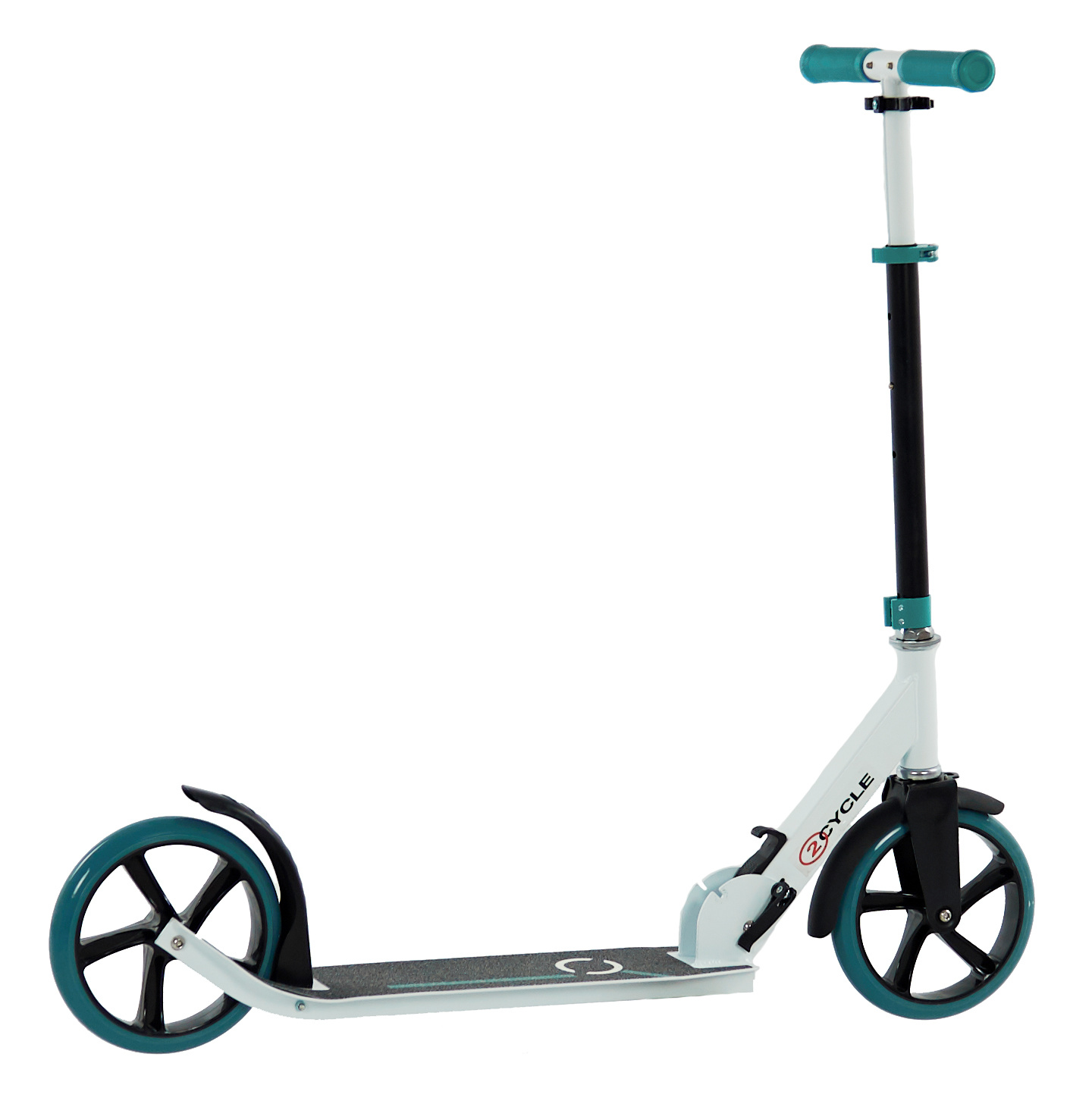 2Cycle Step - Aluminium - Grote Wielen - 20cm -Turquoise kopen ...
