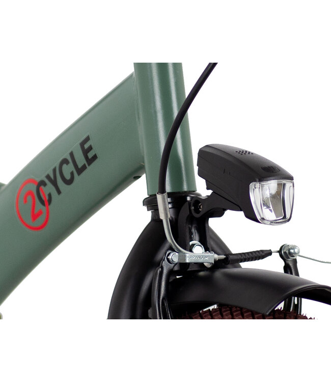 2Cycle - Jongensfiets - 24 inch - Groen - Kinderfiets - 24 inch fiets ...