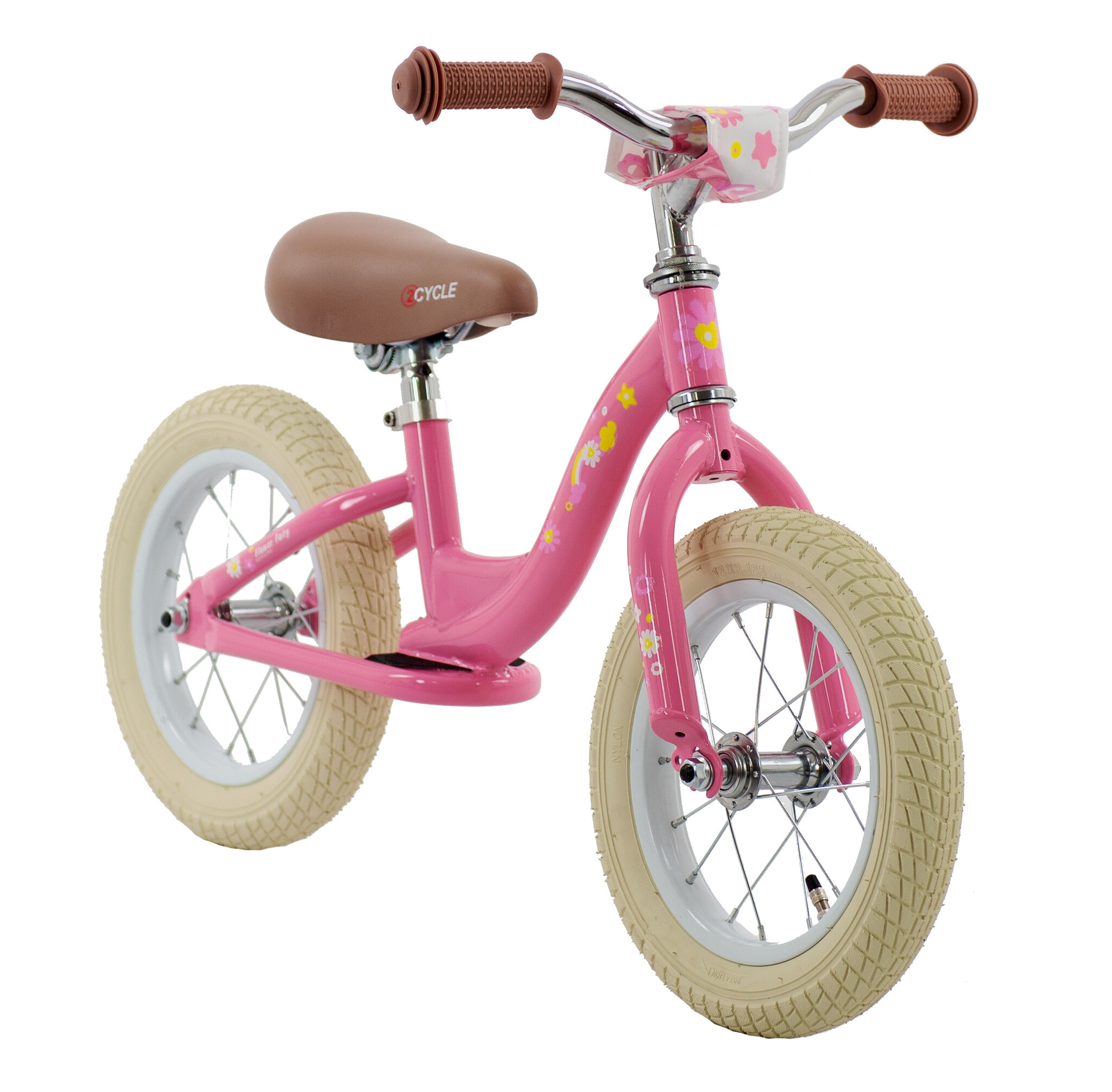 2Cycle - Loopfiets - First - Luchtbanden - Roze- Loopfiets 2 jaar ...