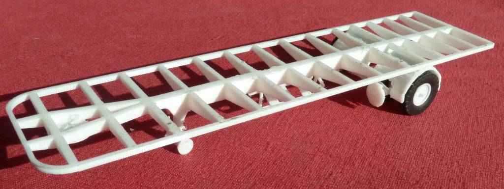 40.04.045 DAF HD1600 oplegger met pendelas - Modelbouwtekeningen.nl