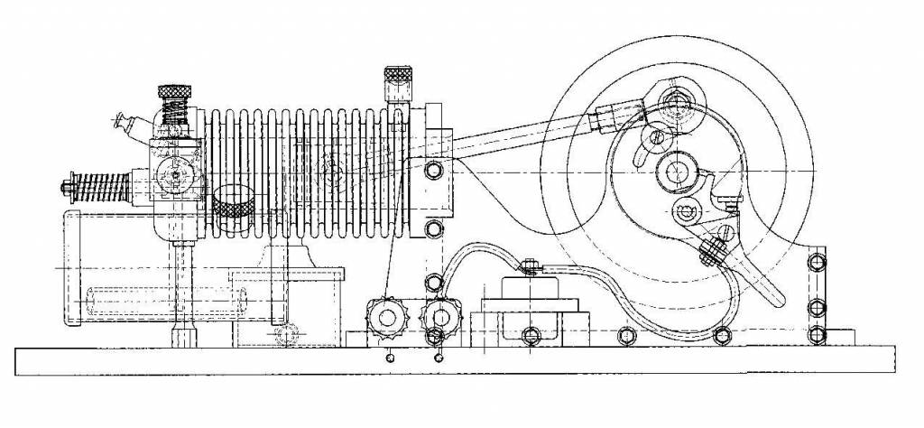 NVM 60.10.012 "Stone" tweetaktmotor - Modelbouwtekeningen.nl