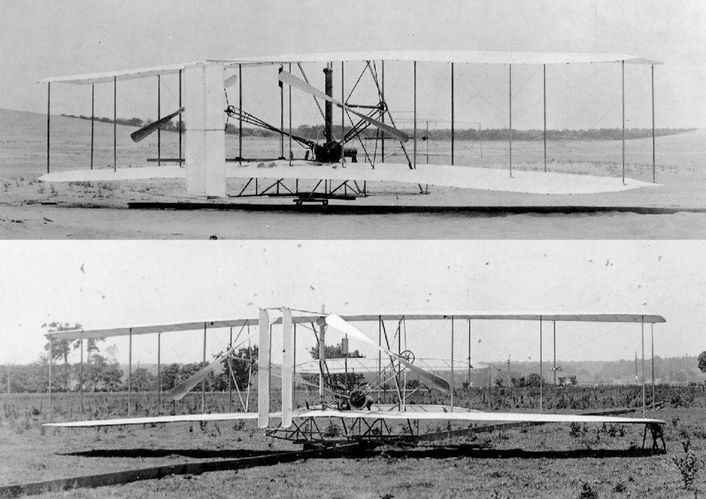 NVM 50.02.017 Wright Flyer III (1905) - Modelbouwtekeningen.nl
