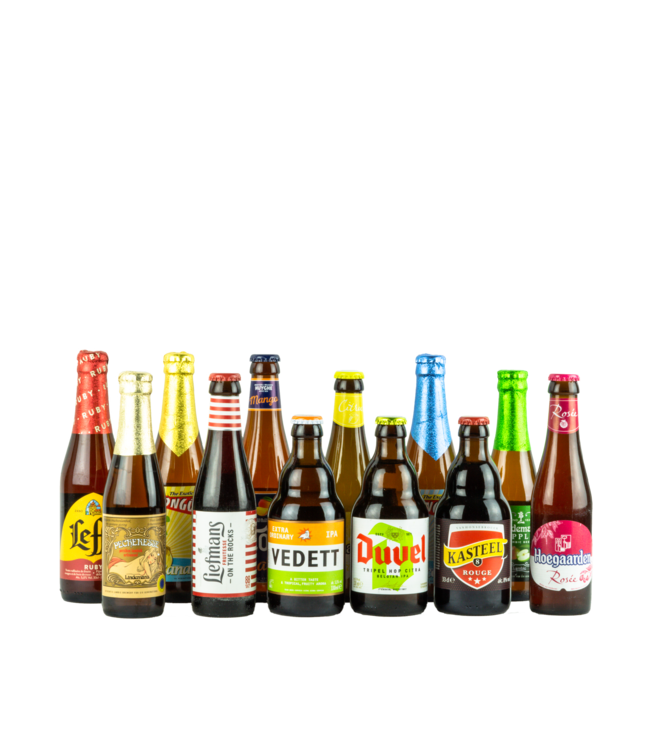 Top 12 Sweet and Fruity Beer Box - Buy beer online - Belgian Beer Factory
