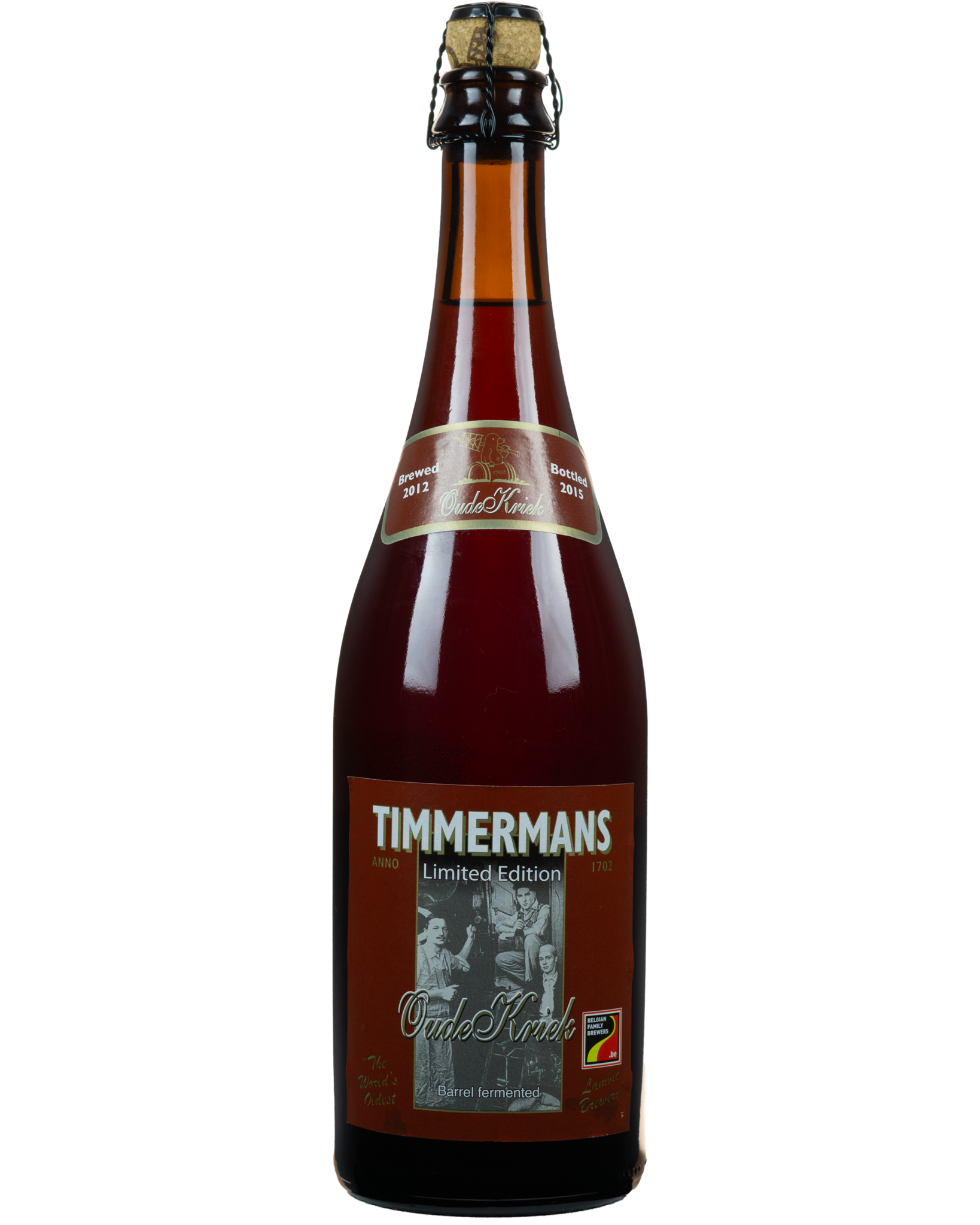 Timmermans Oude Kriek Lambicus - 75cl - Buy beer online - Belgian Beer ...