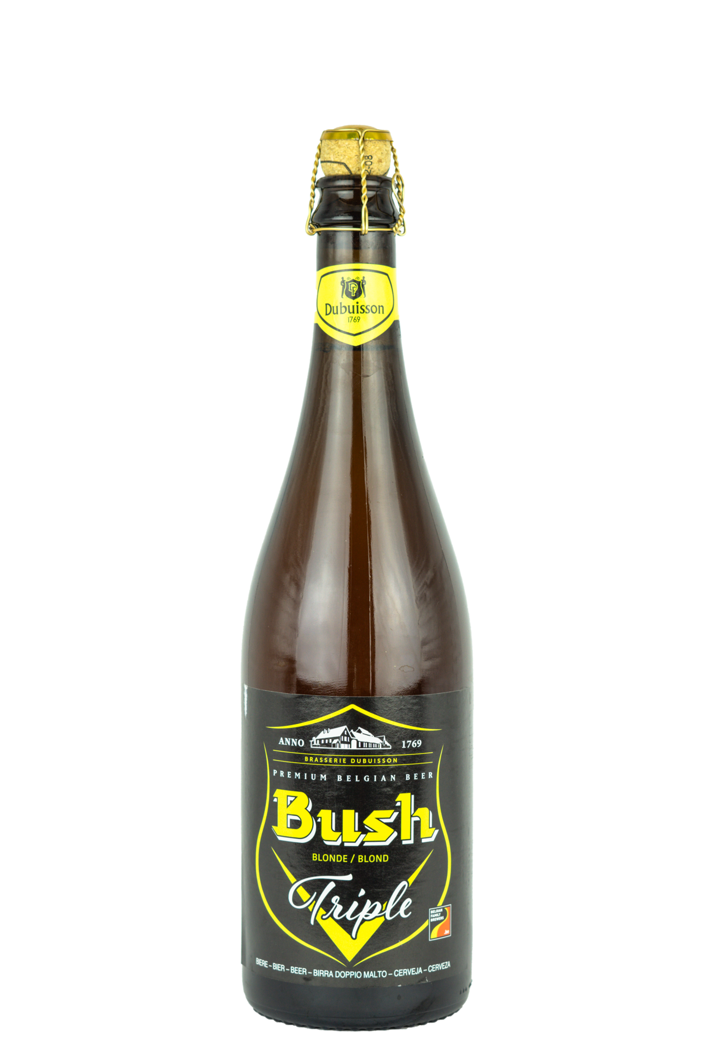 Bush Triple Blonde - 75cl - Belgian Beer Factory