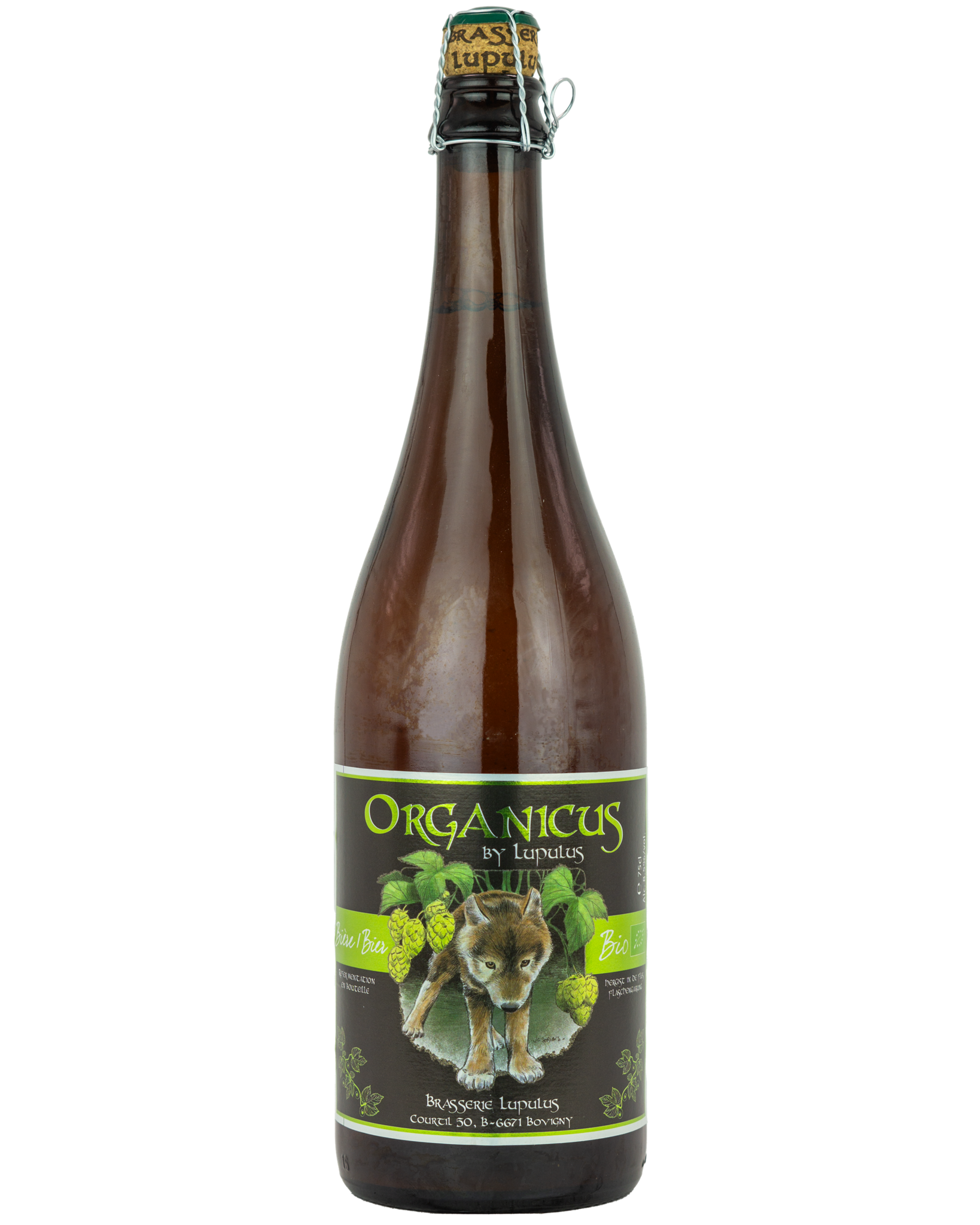 Lupulus Organicus - 75cl - Kaufe Bier online - Belgian Beer Factory
