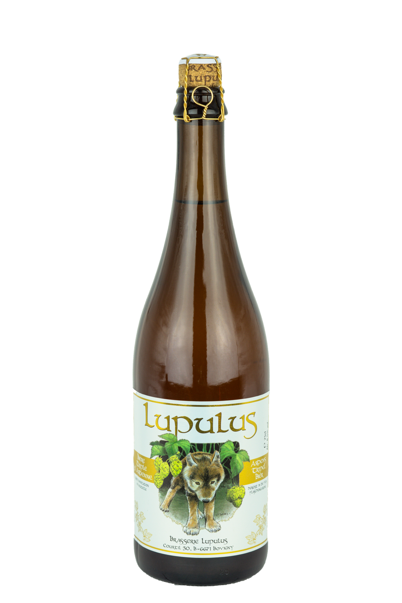 Lupulus Blond - 75cl - Koop bier online - Belgian Beer Factory