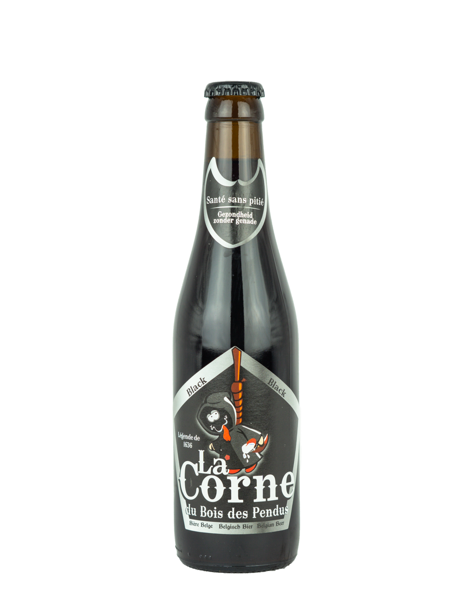 La Corne Du Bois Des Pendus Black - 33cl - Kaufe Bier online - Belgian ...
