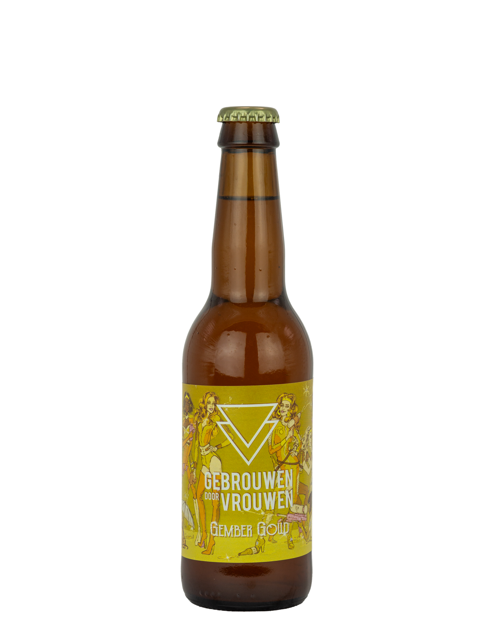 Gebrouwen Door Vrouwen Gember Goud - 33cl - Belgian Beer Factory