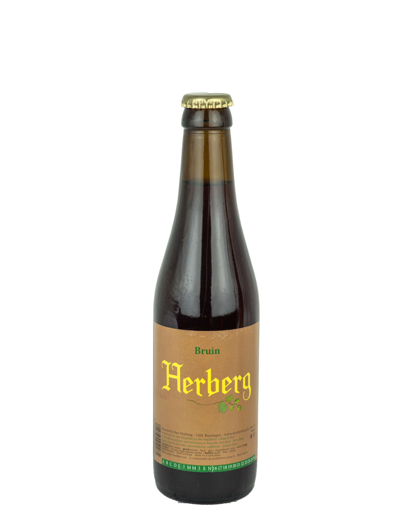Herberg Bruin 33Cl - Buy beer online - Belgian Beer Factory