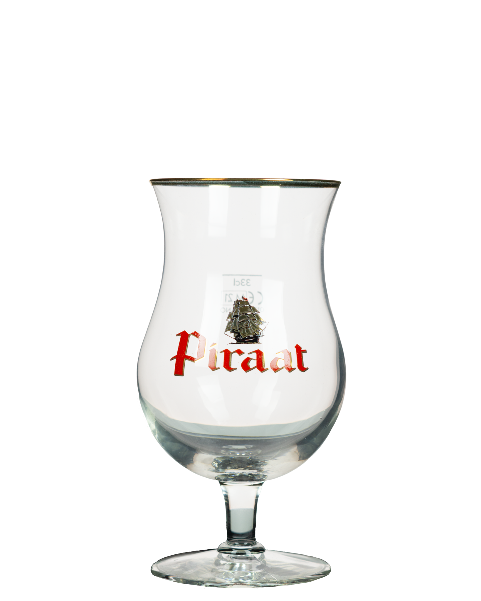 Piraat Beer Glass - 33cl - Buy online - Belgian Beer Factory