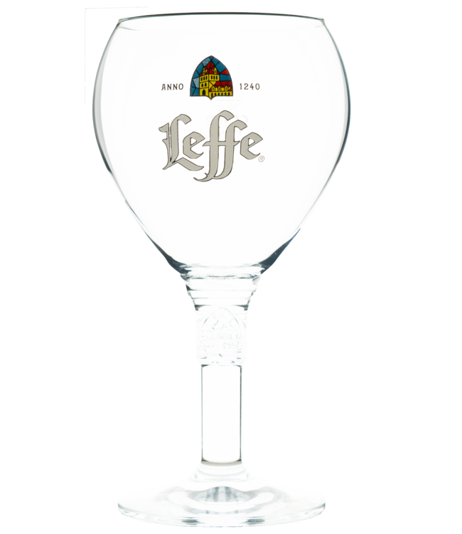 Leffe Beer Glass (Large) - 50cl - Belgian Beer Factory