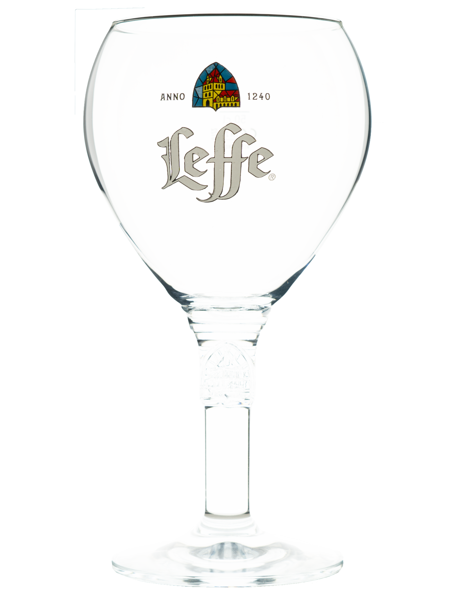 Leffe Beer Glass (Large) - 50cl - Belgian Beer Factory