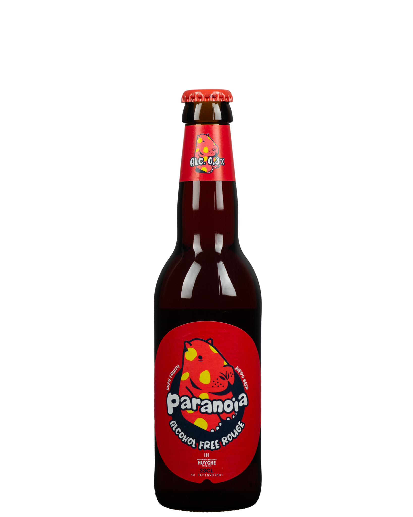 Paranoia Rouge Alcohol Free 33Cl - Buy beer online - Belgian Beer Factory