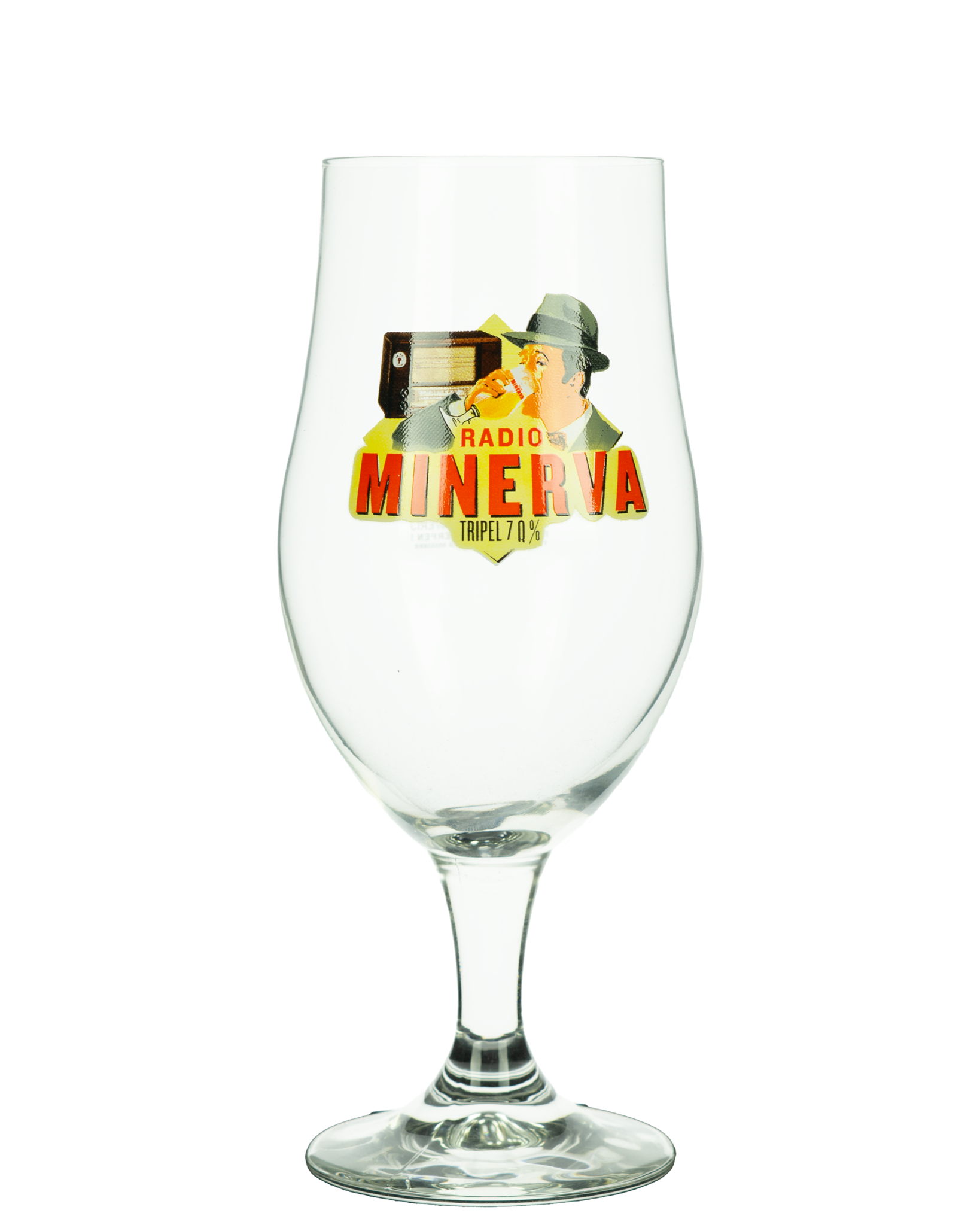 Glass Radio Minerva 25Cl-33Cl - Buy beer online - Belgian Beer Factory