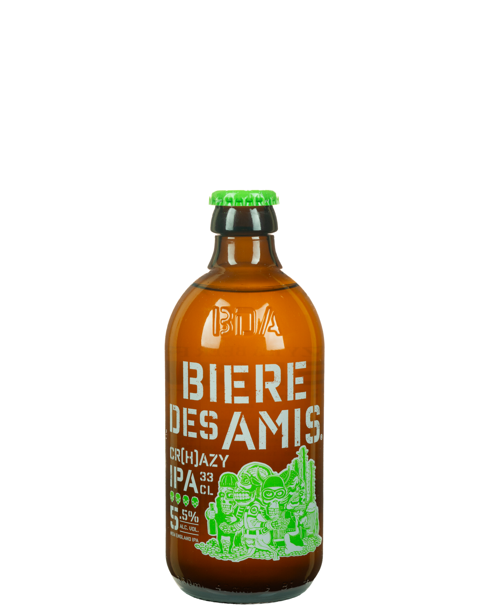 Bière des Amis Crazy IPA 33Cl - Buy beer online - Belgian Beer Factory