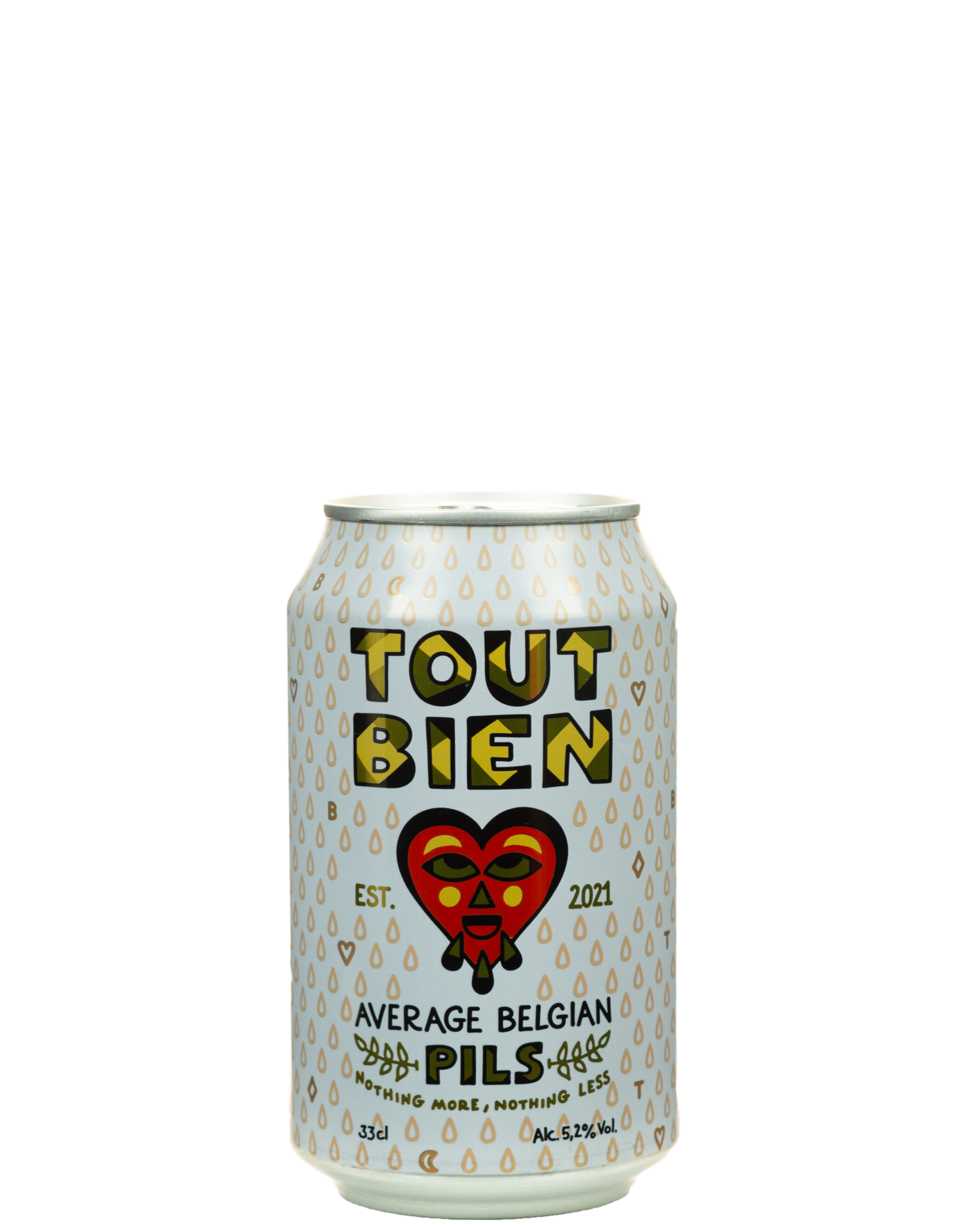 Tout Bien Pils Blik 33Cl - Koop bier online - Belgian Beer Factory