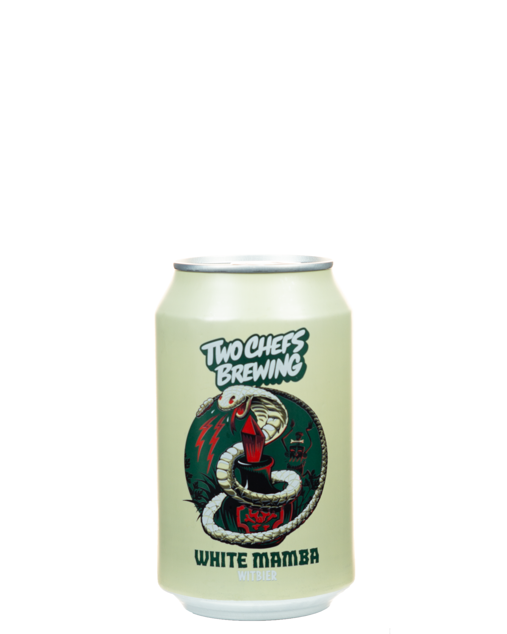 Two Chefs Brewing White Mamba Blik 33Cl - Koop bier online - Belgian ...