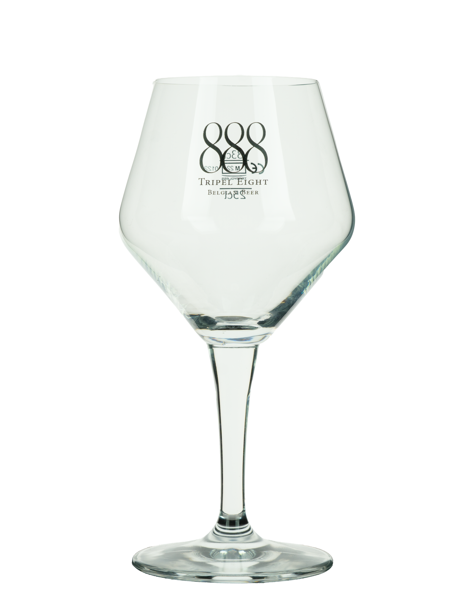 Glass Tripel Eight 888 25Cl-33Cl - Buy beer online - Belgian Beer Factory