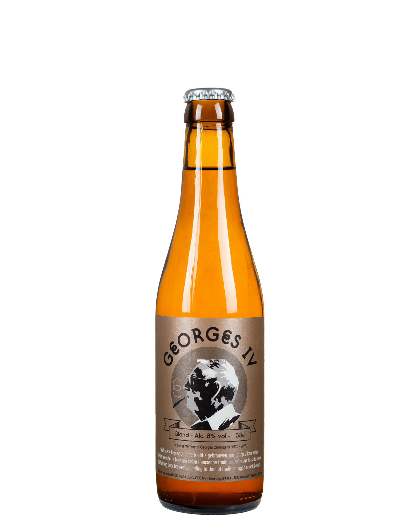 Georges IV Blond Oak 33Cl - Buy beer online - Belgian Beer Factory