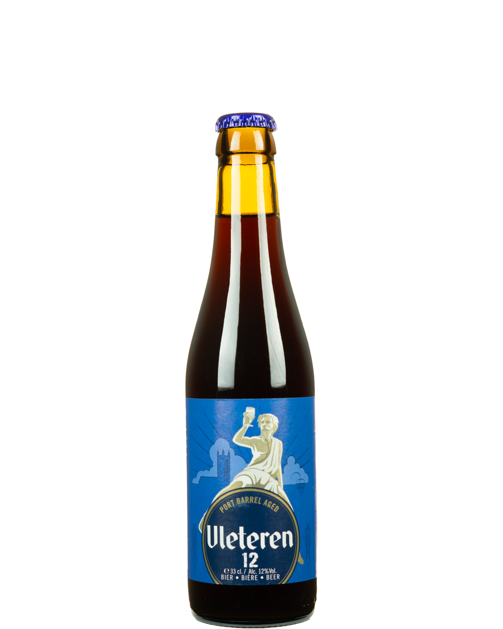 Vleteren Bruin 12° Blauw Porto BA 33Cl - Buy beer online - Belgian Beer ...