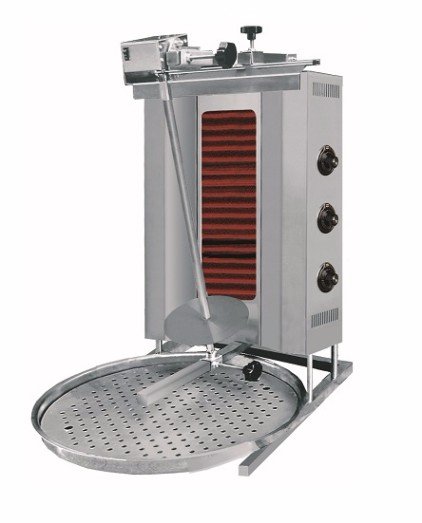 Döner kebab grill kopen? | Motor boven op Elektra | 60kg vlees | 3 ...