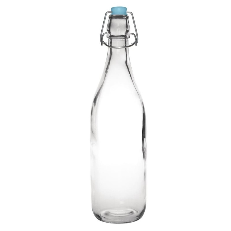 Waterflessen met beugel - 1,2 liter inhoud - 6 beugelflessen voor de ...
