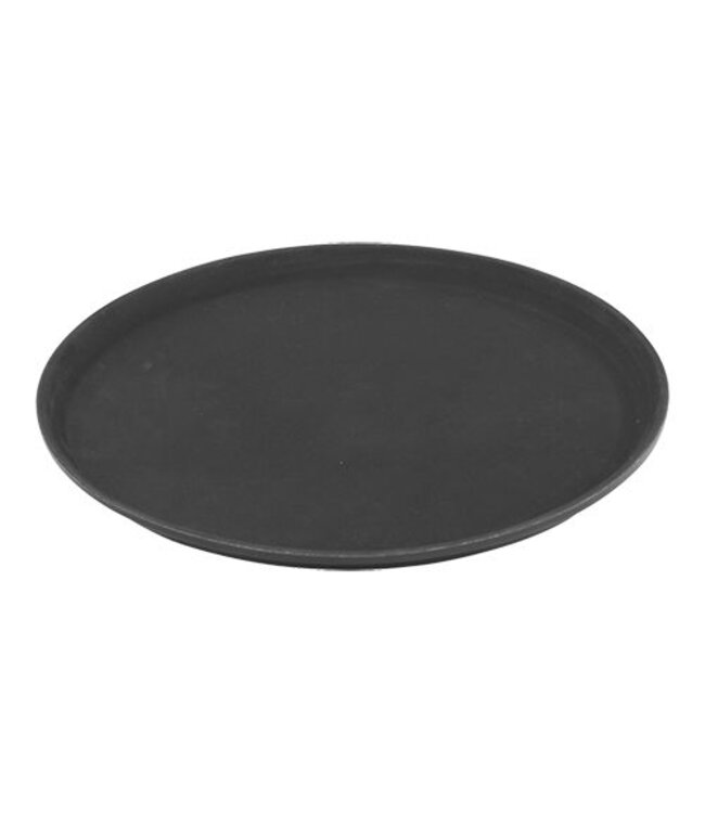 Dienblad rond - zwart A - Ø 36cm | CaterChef 430036 - HorecaRama