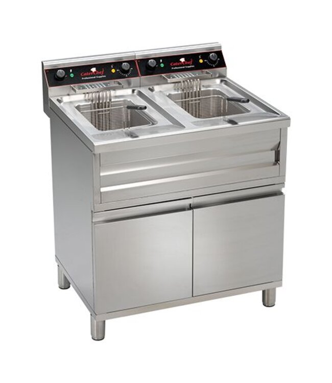 Friteuse CaterChef - staand 12+12 liter | CaterChef 508224 - HorecaRama