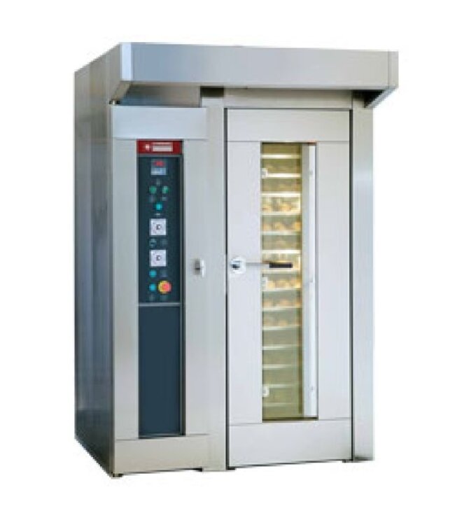 Oven bakkerij ronddraaiend | Diamond Rotor Gas 35kW | 15-18 niveaus ...