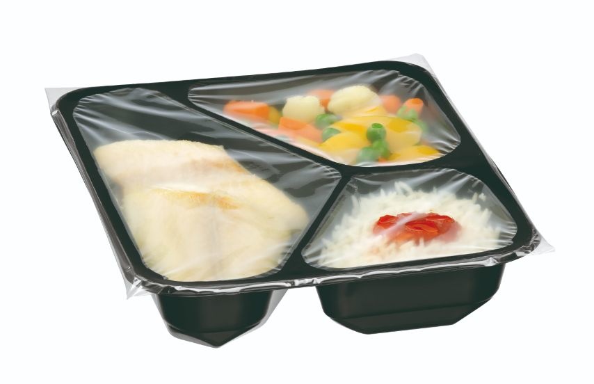 Menuschaal 3 vaks - 50 stuks voor sealmachine Bartscher Kopen? - HorecaRama