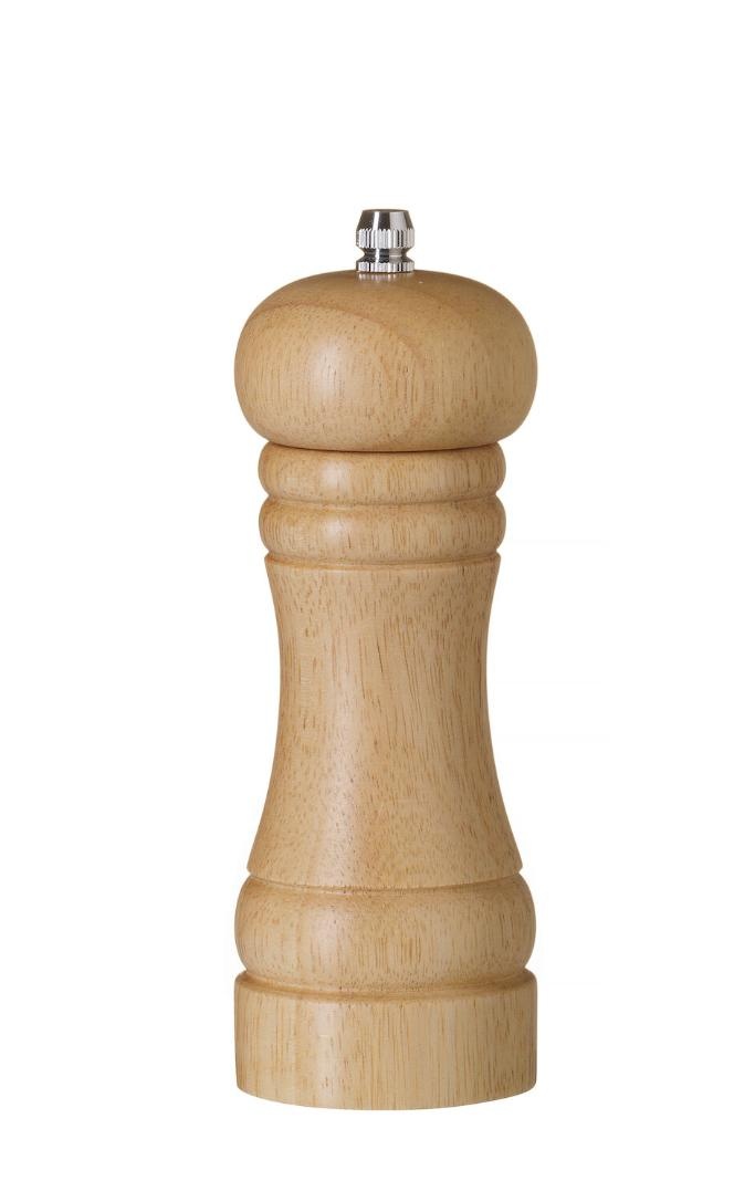 Houten pepermolen | Naturel | 16,5cm | Online kopen? - HorecaRama